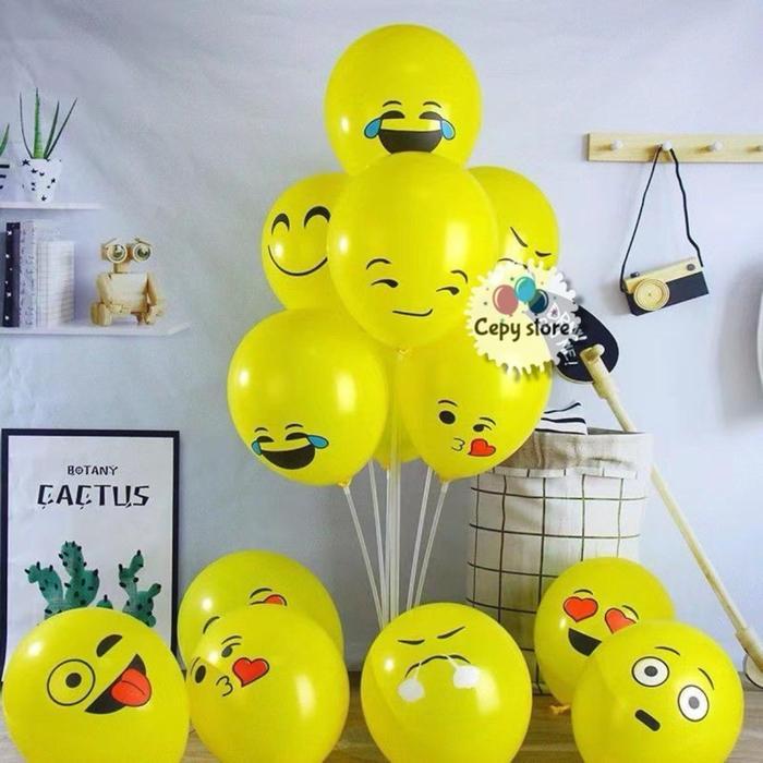 Jual @=@=@=@=] Balon Latex Emoticon / Balon Emoji / Balon Karet ...