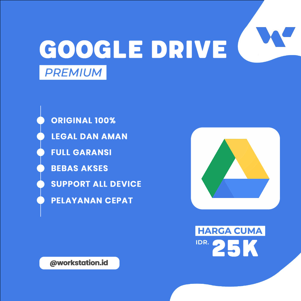 Jual Google Drive Unlimited Premium Lifetime - Secure Cloud Storage ...