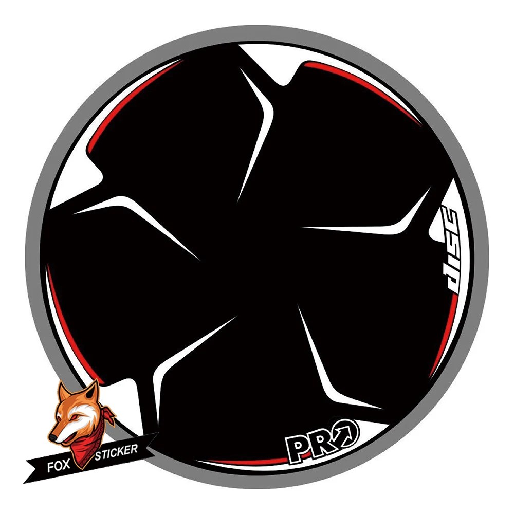 Jual Road Bicycle Wheels Decals 700c Carbon Disc Wheels Sticker for Pro ...