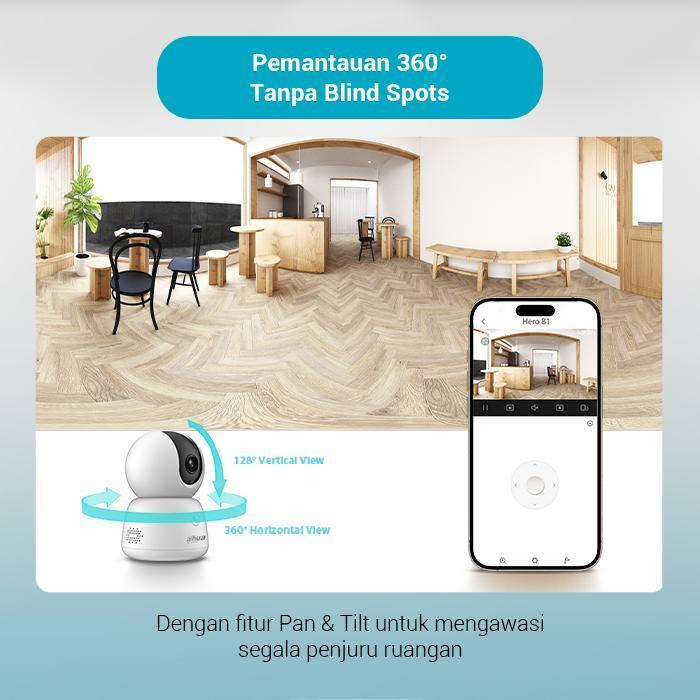 Jual DAHUA DH-H3B 3MP HERO B1 SERIES SMART CCTV IP CAMERA WIRELESS ...