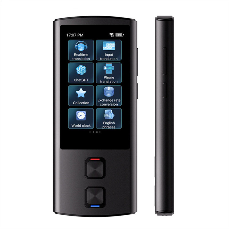 Jual T17 Ai Voice Real Time Translator Machine 138 Multi Online ...