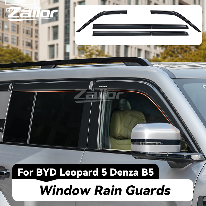 Jual IMPORT For BYD Leopard 5 Denza B5 Window Rain Guards Rain Weather ...