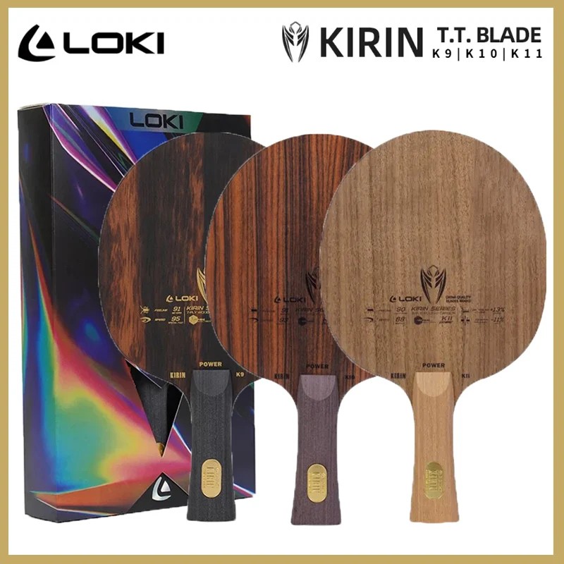 Jual Original Loki Kirin K9 K10 K11 K7 Table Tennis Blade Professional ...