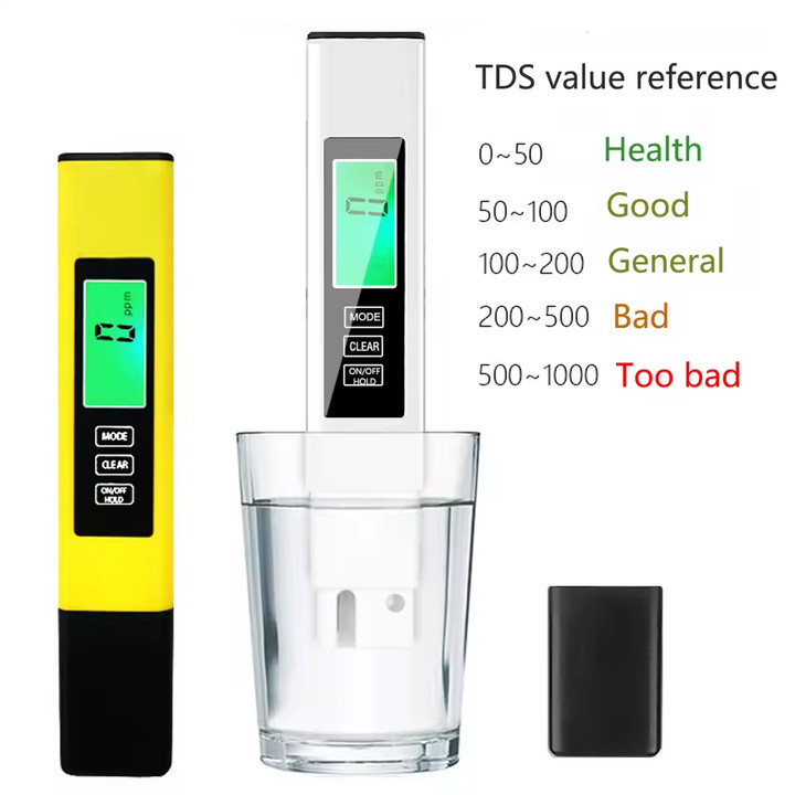 Jual NEW 4 in 1 Digital Water Tester TDS EC Meter 0-9990 PPM Water ...