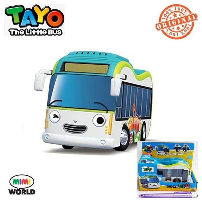 Jual Original Tayo The Little Bus Peanut TYX216010 Mimi World Korean ...