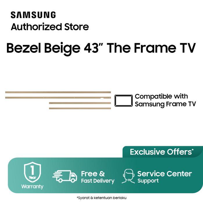 Jual Samsung Bezel Beige 43" The Frame TV - VG-SCFA43TKBRU | Shopee ...
