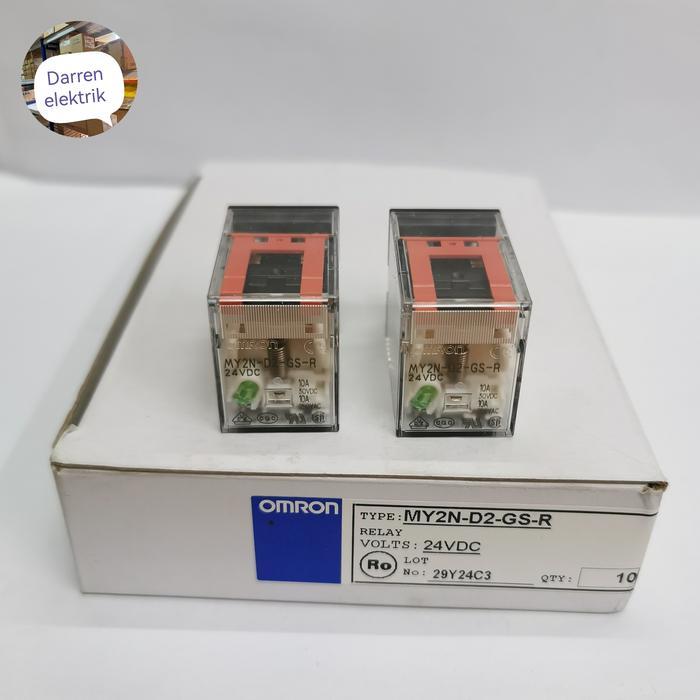 Jual Omron Relay My2N-D2-Gs-R, 24Vdc | Shopee Indonesia
