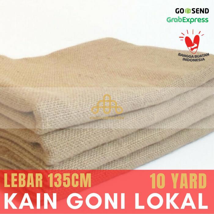 Jual BISA SPK! BAHAN BAKU GONI 10 YARD - KARUNG GONI INDUSTRI - GONI ...
