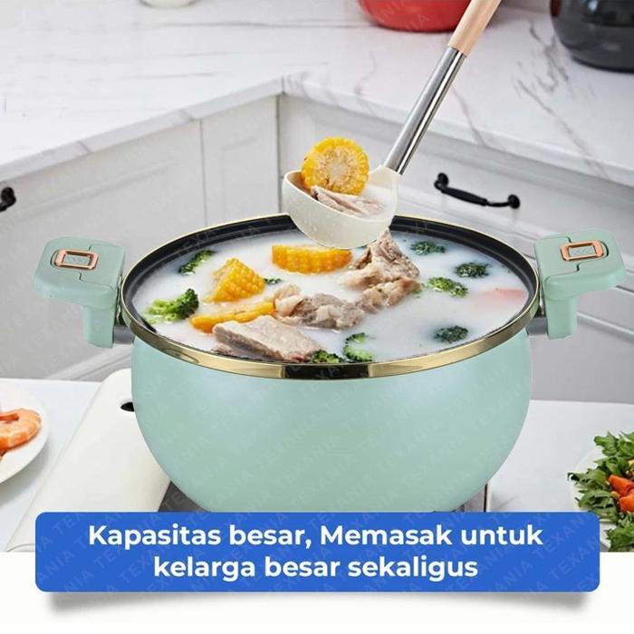 Jual [Exclusive Kokopanci] Texania Panci Presto Stainless Steel Anti ...