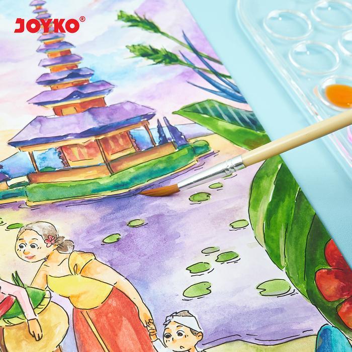 Jual yf6l- Joyko Watercolour Set 48 Colours / Cat Air Joyko 48 Warna ...