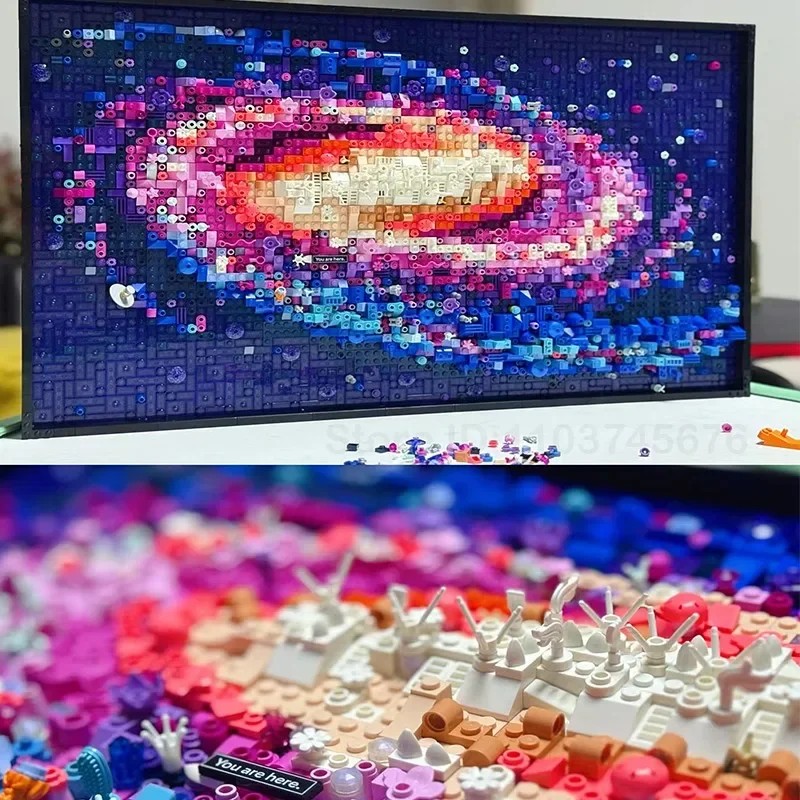 Jual Pixel Art Paintings Bricks 31212 Sets The Milky Way Galaxy ...