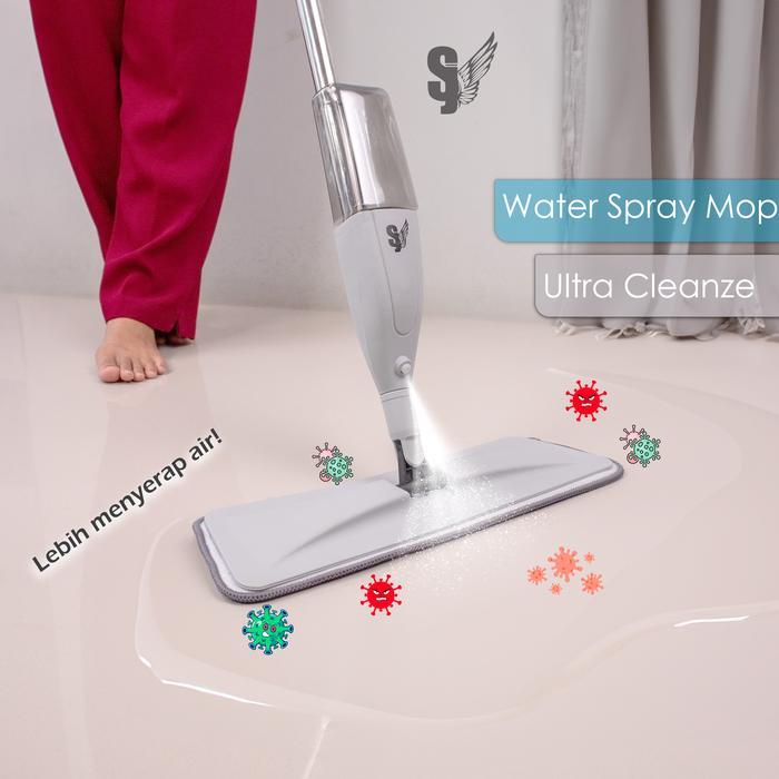 Jual News (COD) Alat Pel Lantai Semprot Otomatis Water Spray Mop ...
