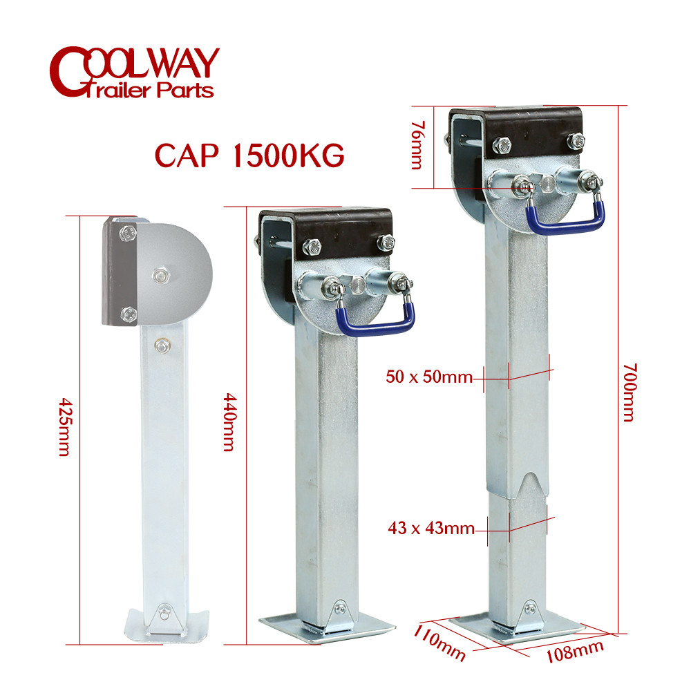 Jual 2Pcs 440~700Mm Stabilizer Legs Drop Down Caravan Parking Motorhome ...