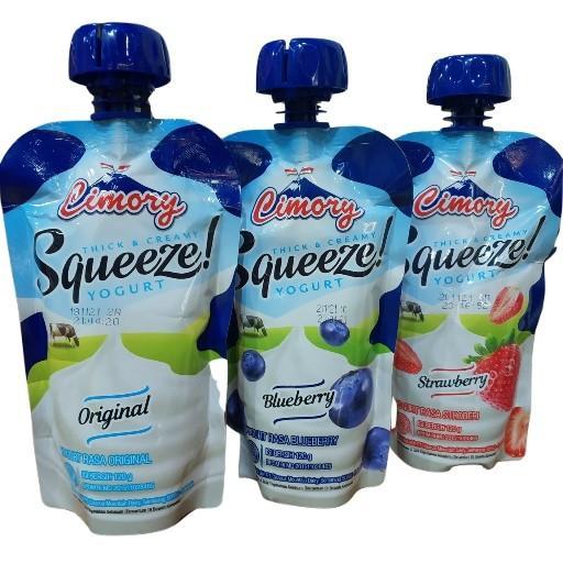 Jual Cimory Squeeze Yogurt Pouch 120Gr (1 Karton) | Shopee Indonesia