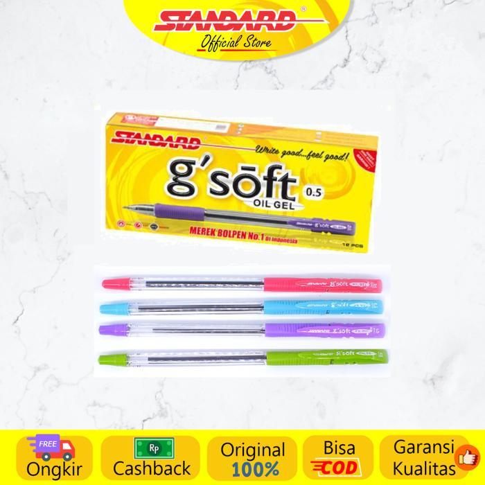 Jual TGR Standard - Pulpen G'Soft 0.5 ( Alat Tulis / Pen / Ballpoint ...