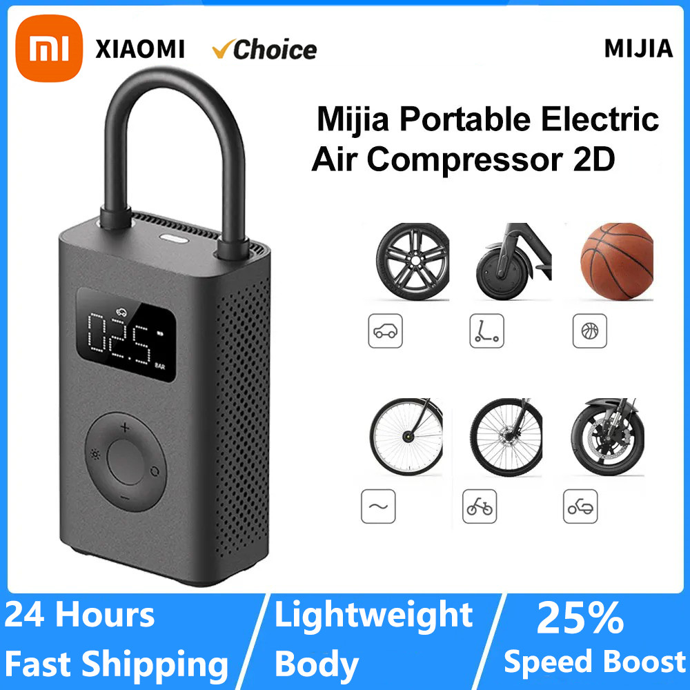 Jual IMPORT Xiaomi Mijia Air Pump Compressor 2D Portable Electric Air ...