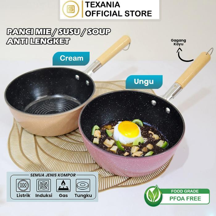 Jual [ISCHASARGITA EXCLUSIVE] TEXANIA Panci Mie Panci Susu Panci Soup ...