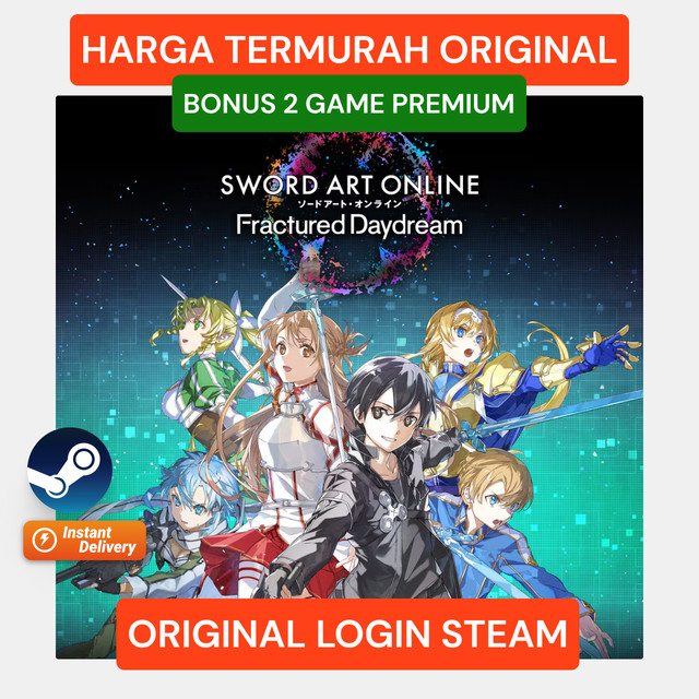 Jual Sword Art Online Fractured Daydream Game Laptop PC Steam Deck Ayaneo ROG Ally Proses ...