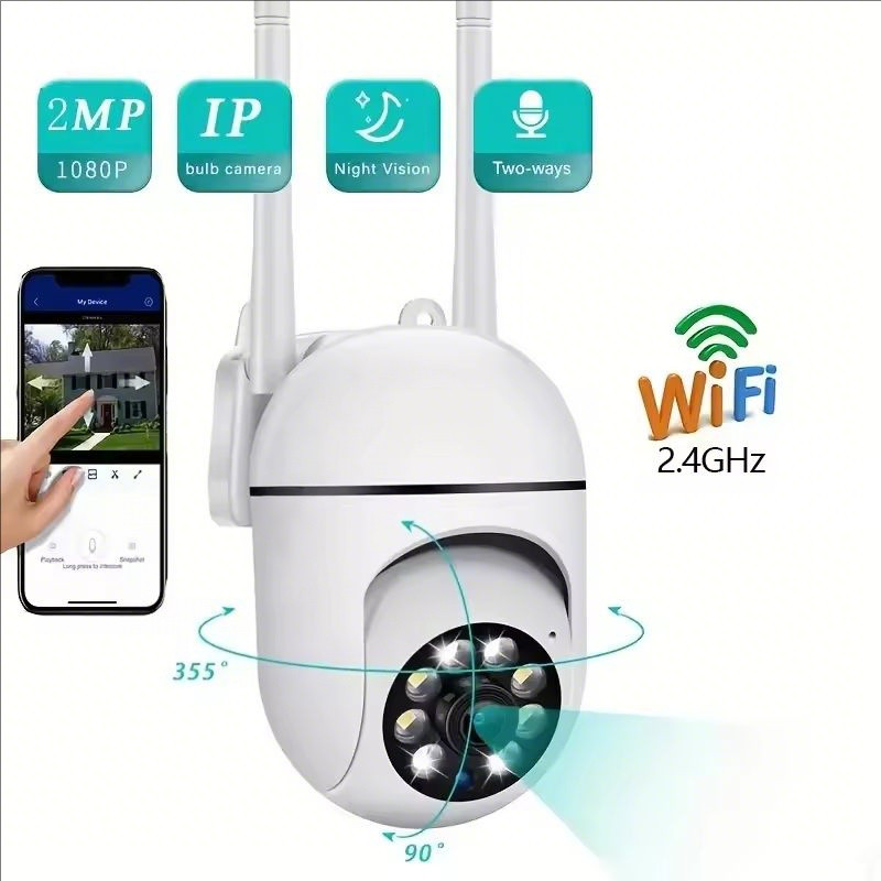 Jual A7 1080P Security Camera WIFI Camera Outdoor PTZ Speed Wireless IP ...