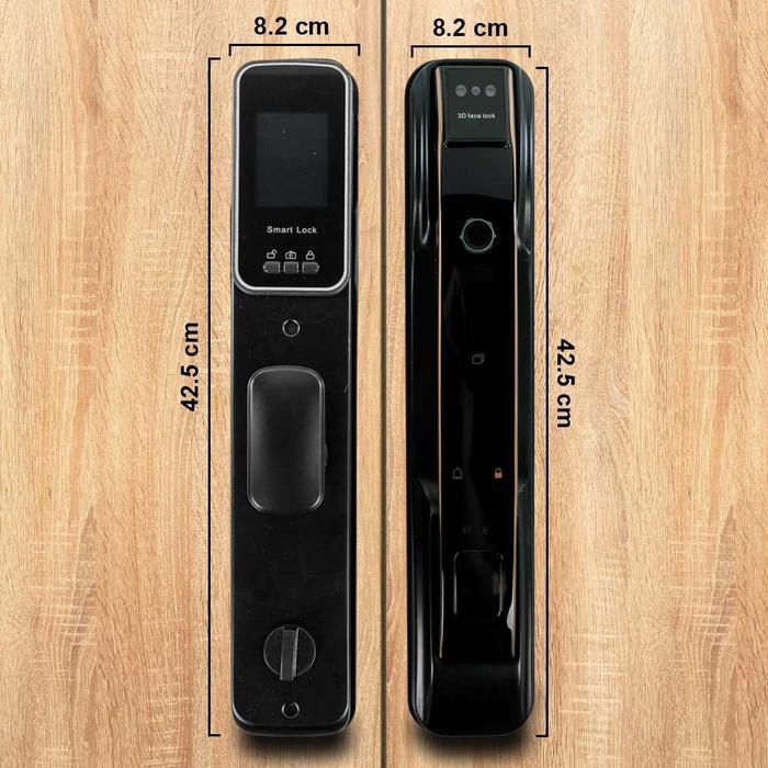 Jual SMART DOOR LOCK PINTU DIGITAL FACE RECOGNITION FINGERPRINT ...