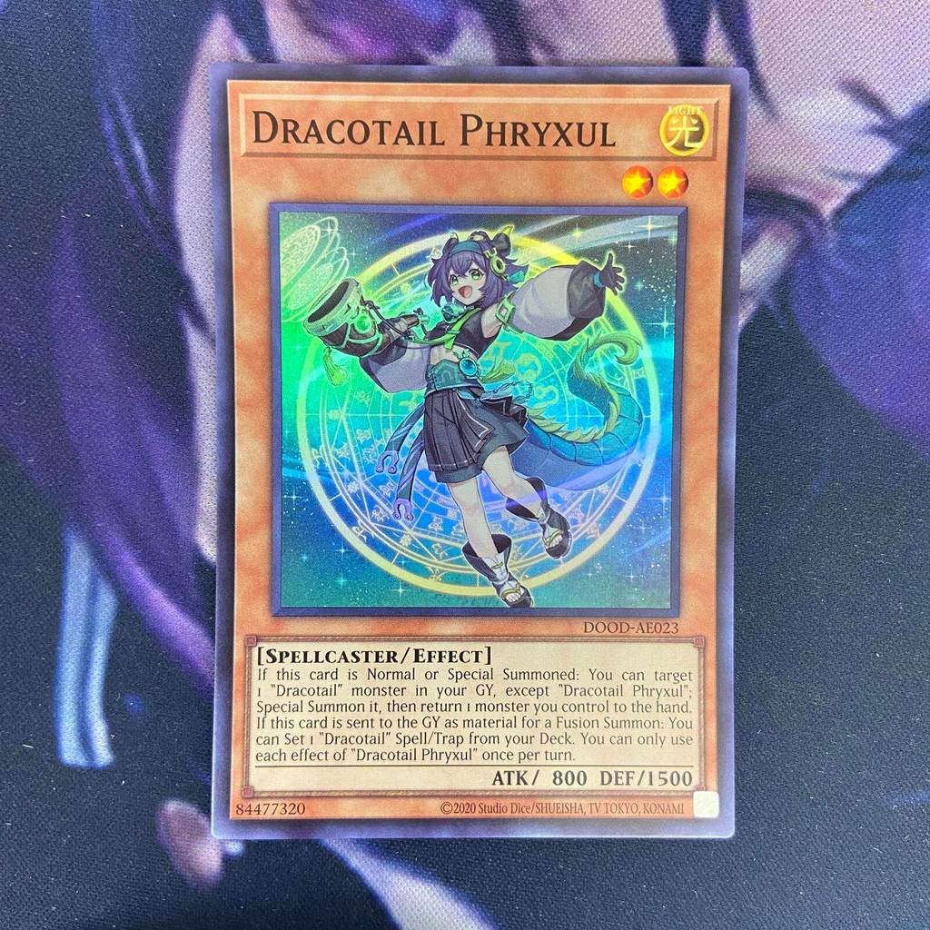 Jual (AE) SR - dracotail phryxul - DOOD-AE023 [Yugioh Asian English ...
