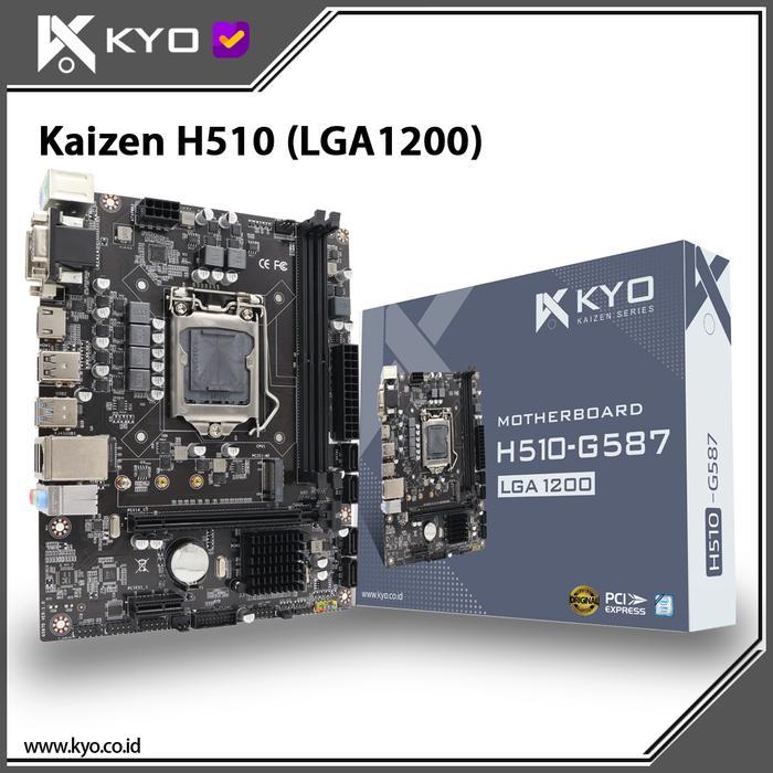 Jual Motherboard KYO KAIZEN H510 Socket LGA1200 DDR4 Mobo H510 INTEL ...