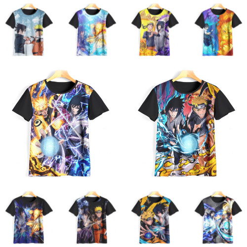 Jual Baju Anak Naruto Shippuden Uchiha Sasuke Model 1 Kaos 3D Model ...
