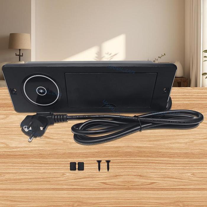 Jual POWERPORT MEJA MEETING TANAM POWER STRIP POWER SOCKET CHARGER STOP ...