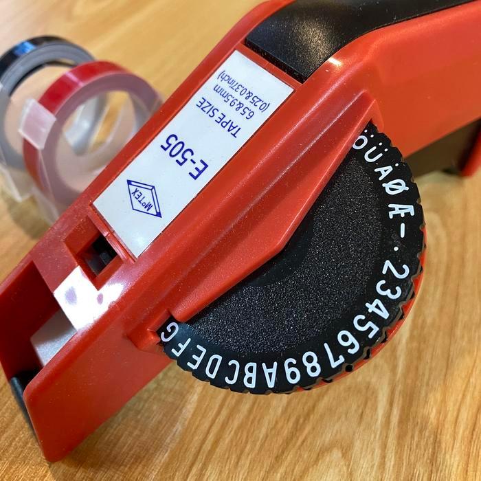 Jual MESIN LABEL MAKER EMBOSS MOTEX E505 ALAT | Shopee Indonesia