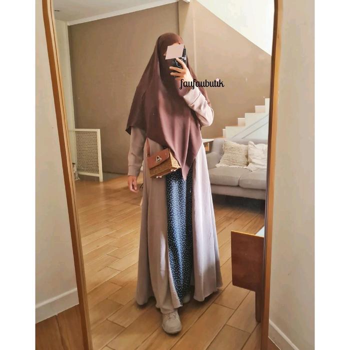 Jual Abaya Mayaza Bahan Cey Crincle Airflow | Shopee Indonesia