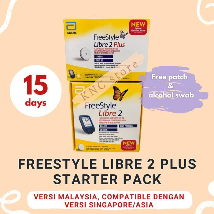 Jual Bundling Abbott Freestyle Libre 2 Plus Sensor & Reader Starter ...