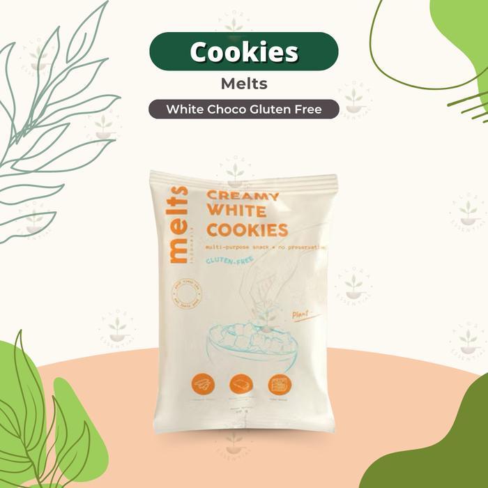 Jual MELTS Creamy White Chocolate Cookies Sachet 20 gram - Cookies ...