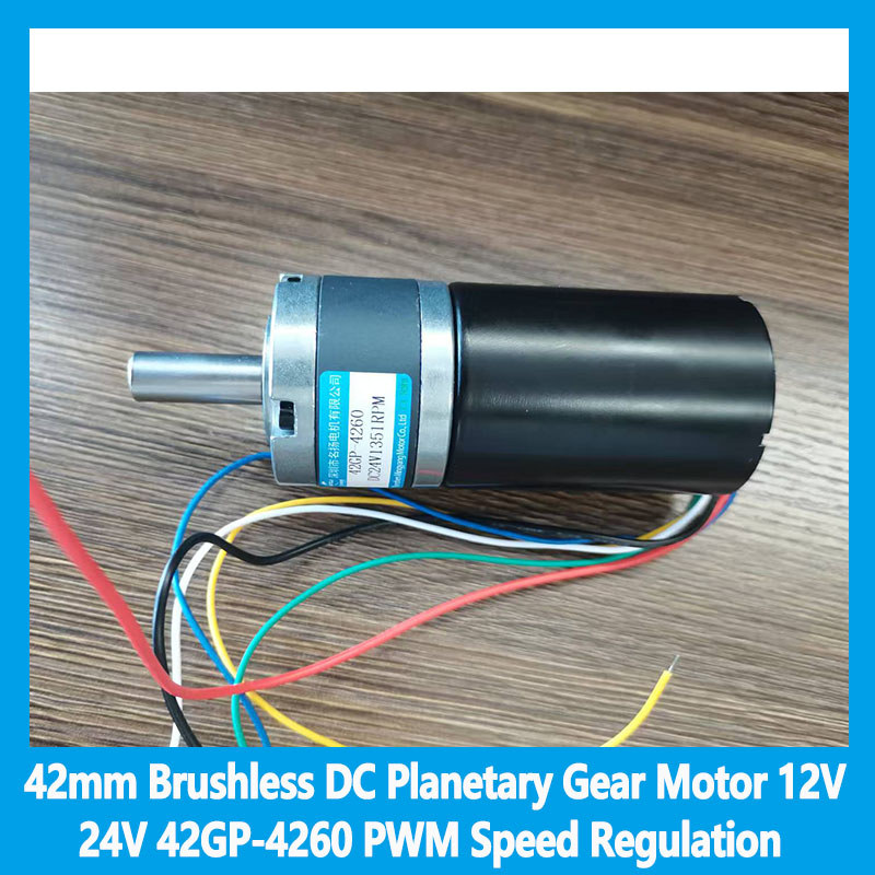 Jual 42Mm Brushless Dc Planetary Gear Motor 12V/24V 42Gp-4260 Pwm Speed ...