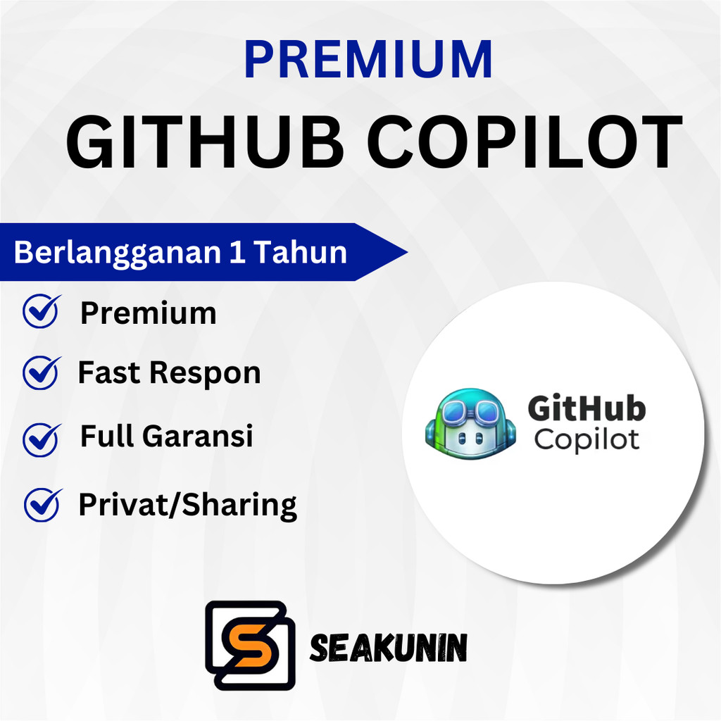 Jual Software GitHub Copilot 1 Bulan Bergaransi | Shopee Indonesia