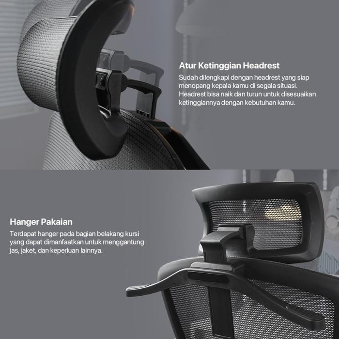Jual Fantech Oca259 Pro / Oca-259 Pro Kursi Office Kantor Dengan ...
