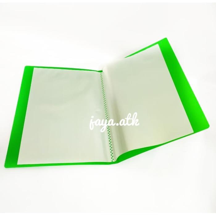 Jual MAP PLASTIK DOKUMEN MAP CLEAR HOLDER A5 20 LEMBAR MAP DOKUMEN A5 ...