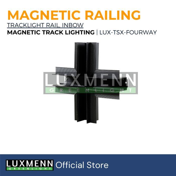 Jual Luxmenn Led Magnetic Track Light Railing Rel Sudut Inbow, Seri Tsx ...