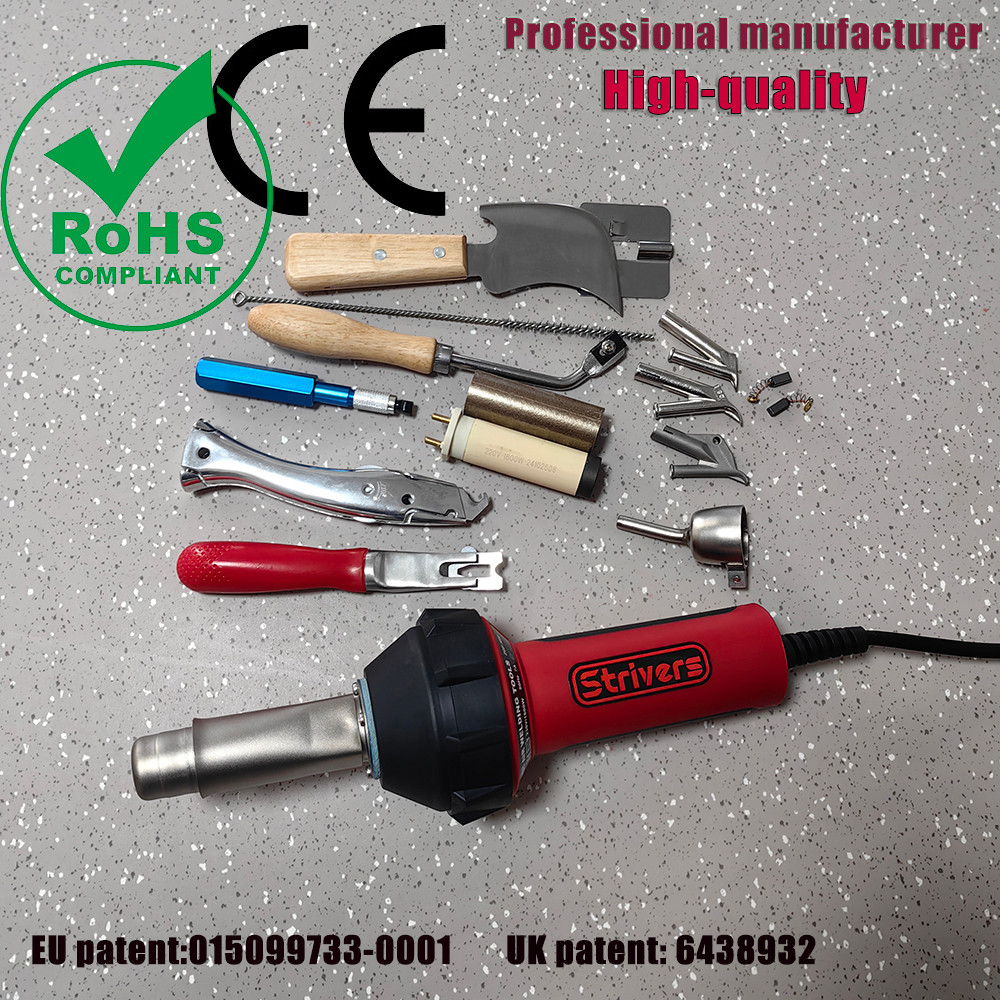 Jual IMPORT 220V 1600W Hot Air Welding Gun Equipment Pvc Integrated ...