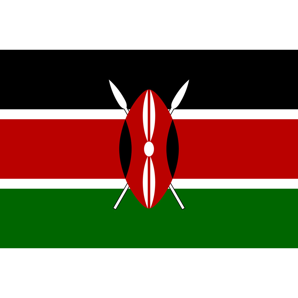 Jual Bendera Negara Kenya Bahan TC Mirror (tembus kebelakang) | Shopee ...