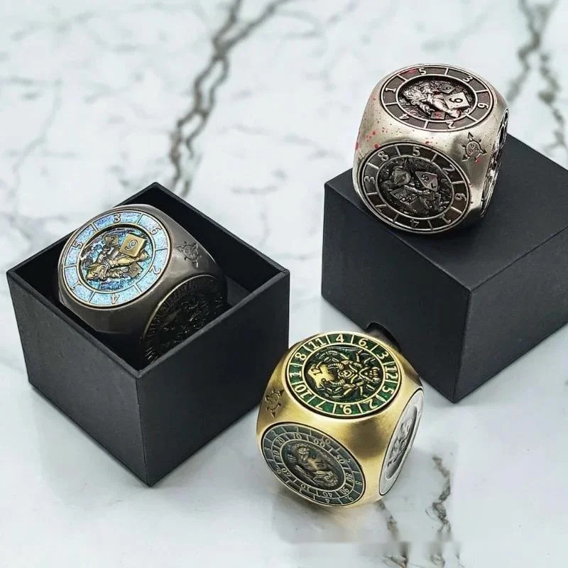 Jual 7 In 1 DND Dice Cthulhu Dragon And Dungeon Board Game Metal 6 ...