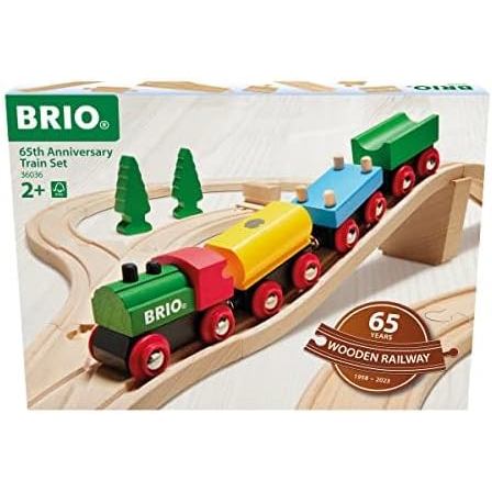 Jual BRIO Classic 65th Anniversary 32 Piece Wooden Train | Shopee Indonesia