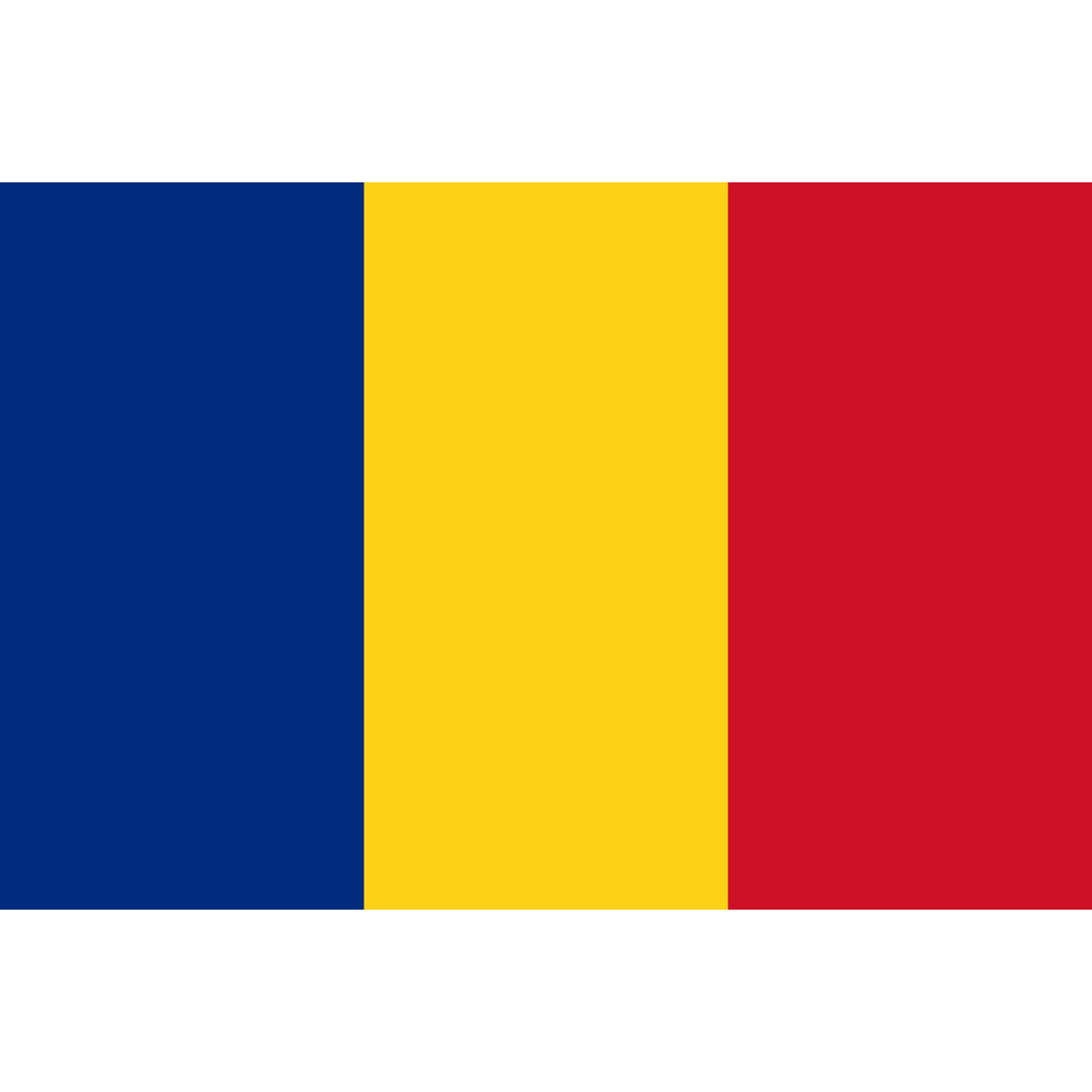 Jual Bendera Negara Romania Bahan TC Mirror (tembus kebelakang ...