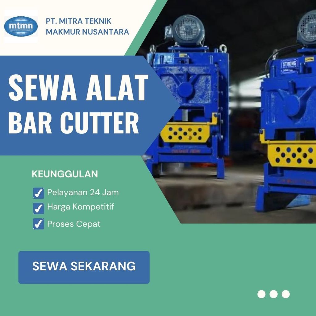 Jual Sewa Bar Cutter Baubau – Rental Alat Pemotong Besi Beton Lapangan ...