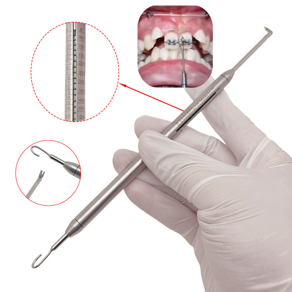 Jual Dental Orthodontic Dynamometer Stress Tension Meter for Elastic ...