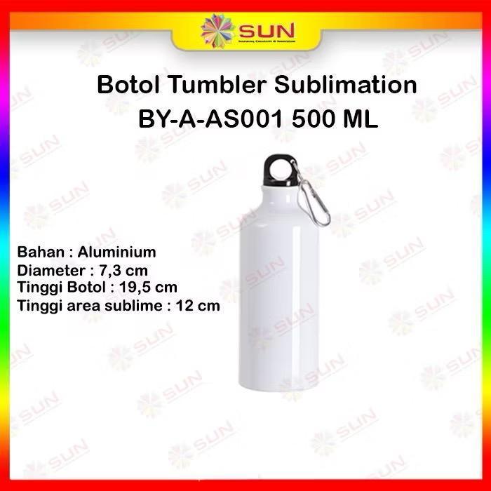 Jual Botol Minum Tumbler / Botol Minum Sport 500 ml Coating Sublim ...