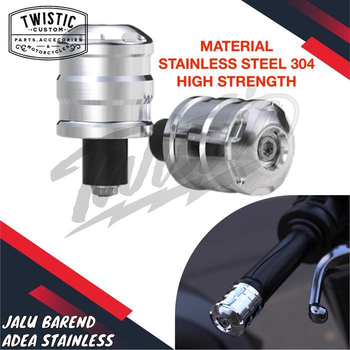Jual Jalu Bandul Stabilizer Barend Bar End Stang Adea Stainless Motor ...