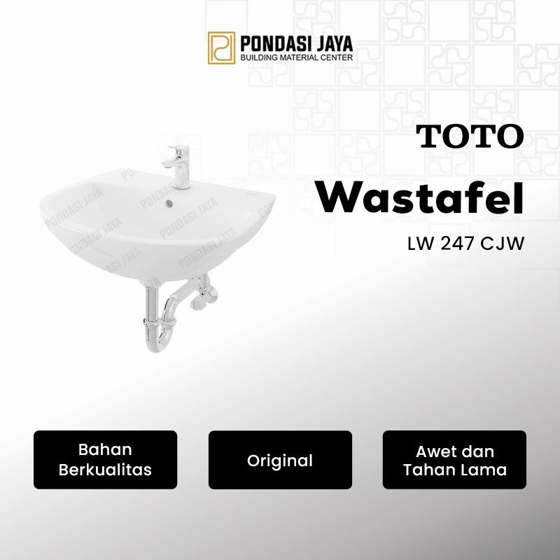 Jual TOTO Wastafel LW 247 CJW Wastafel Keramik Mewah | Shopee Indonesia