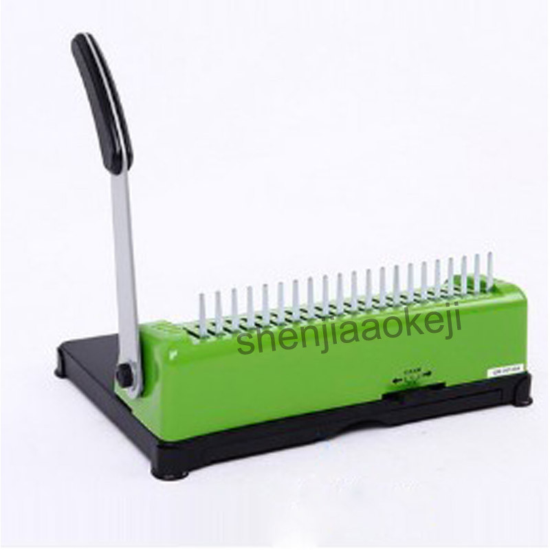 Jual BEST SELLER SD-17 A4 size rubber ring Binding Machine Clip Bar ...