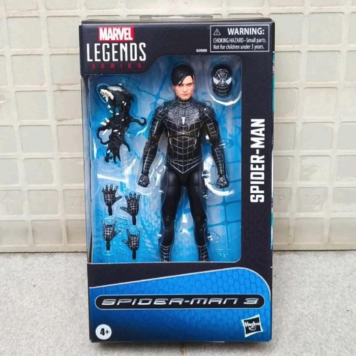 Jual Ready HASBRO MARVEL LEGENDS SPIDERMAN 3 SYMBIOTE PETER PARKER EMO ...