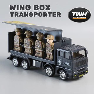 Jual TWH MAINAN MOBIL BOX / WINGBOX WINGS TRUCK TRANSPORTER INERTIA ...